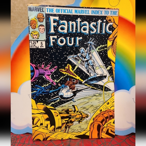 Other | Official Marvel Index To The Fantastic Four 5 1985 Comic Book ...